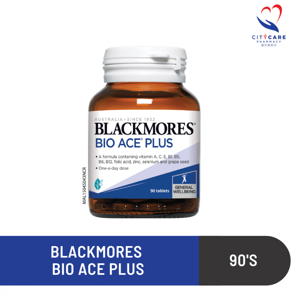 BLACKMORES BIO ACE PLUS TABLETS 90’S - MYCITYHEALTH SDN BND (970596-W)