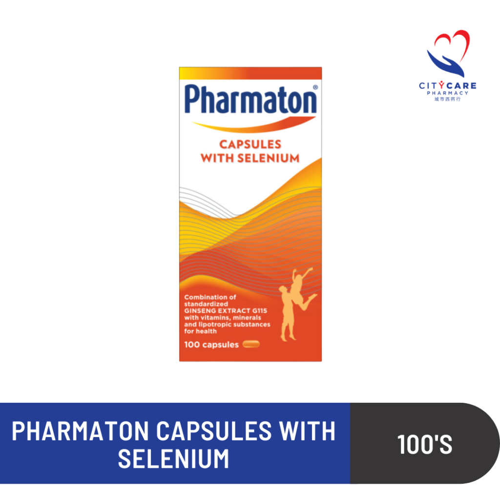 PHARMATON SELENIUM CAP (100’S) - MYCITYHEALTH SDN BND (970596-W)