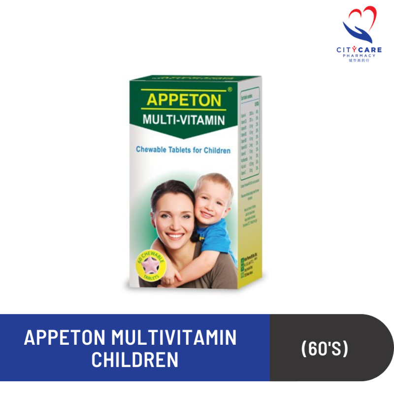 APPETON MULTIVITAMIN 60’S CHILDREN - MYCITYHEALTH SDN BND (970596-W)