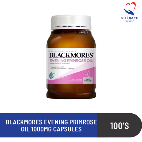 BLACK MORES EVENING PRIMROSE OIL 1000MG CAPSULES 100’S - MYCITYHEALTH ...