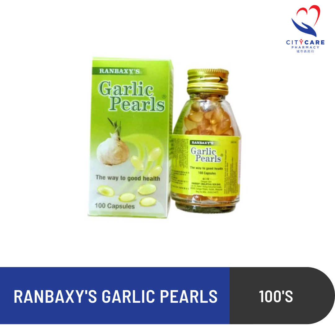 RANBAXY’S GARLIC PEARLS 100’S - MYCITYHEALTH SDN BND (970596-W)