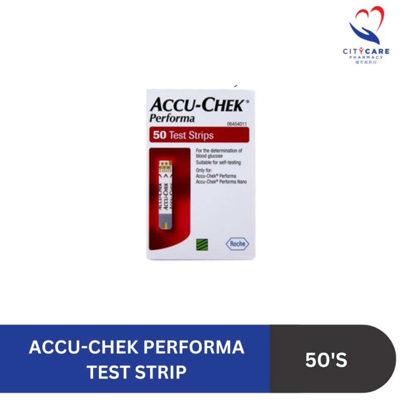 ACCU-CHEK PERFORMA TEST STRIP 50’S - MYCITYHEALTH SDN BND (970596-W)