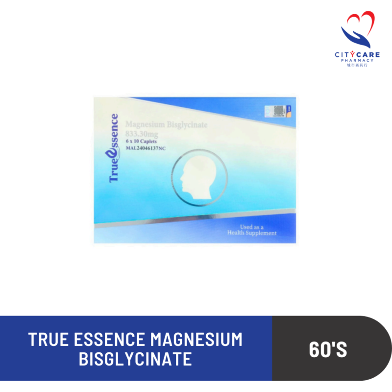 TRUE ESSENCE MAGNESIUM BISGLYCINATE (60’S) - MYCITYHEALTH SDN BND ...