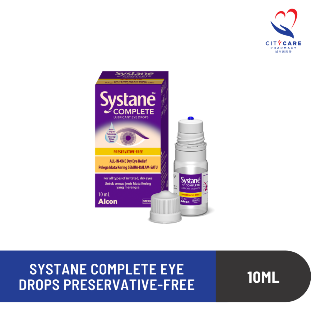 SYSTANE COMPLETE EYE DROPS PRESERVATIVE-FREE (10ML) - MYCITYHEALTH SDN ...